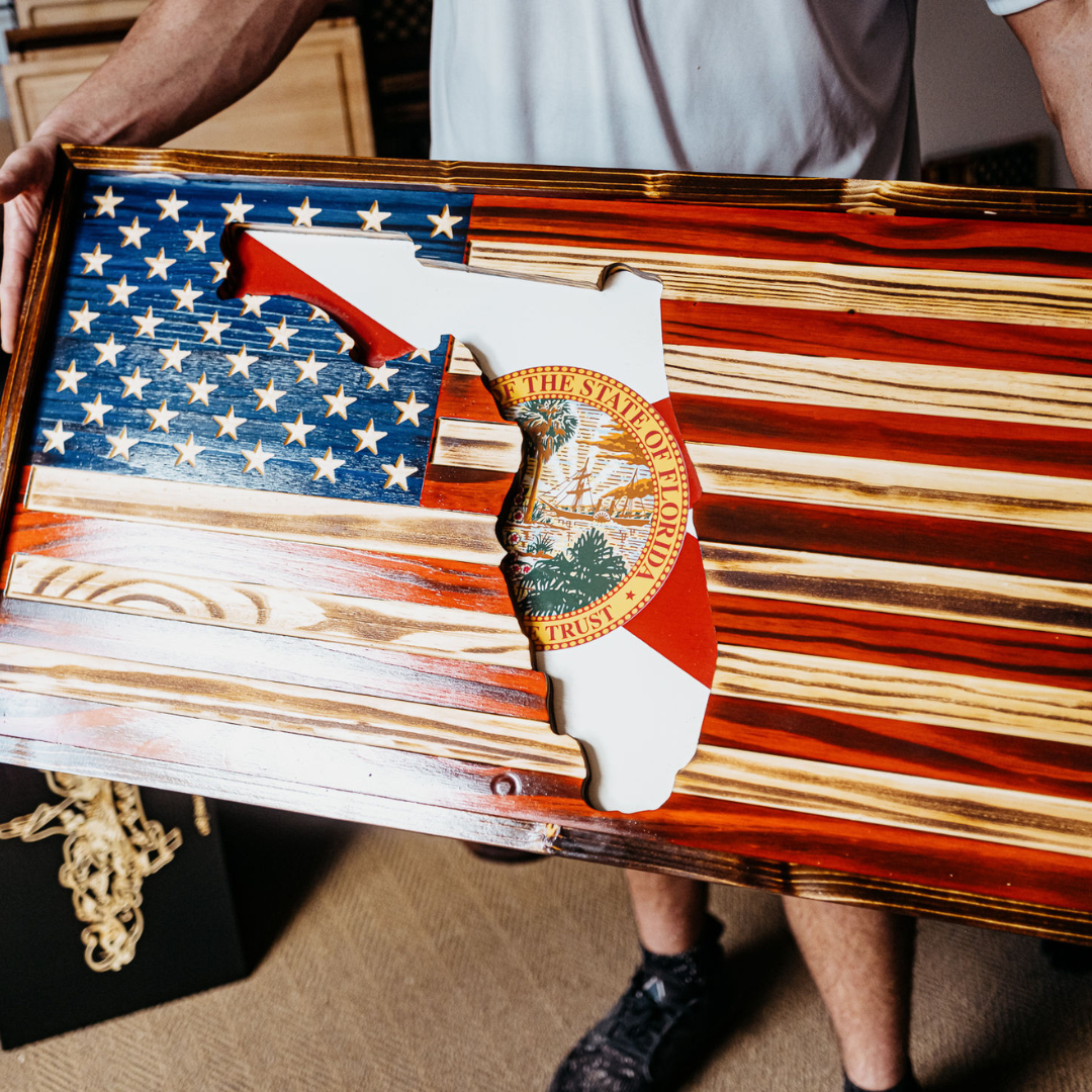 Split Level Flags – Southern Sawdust