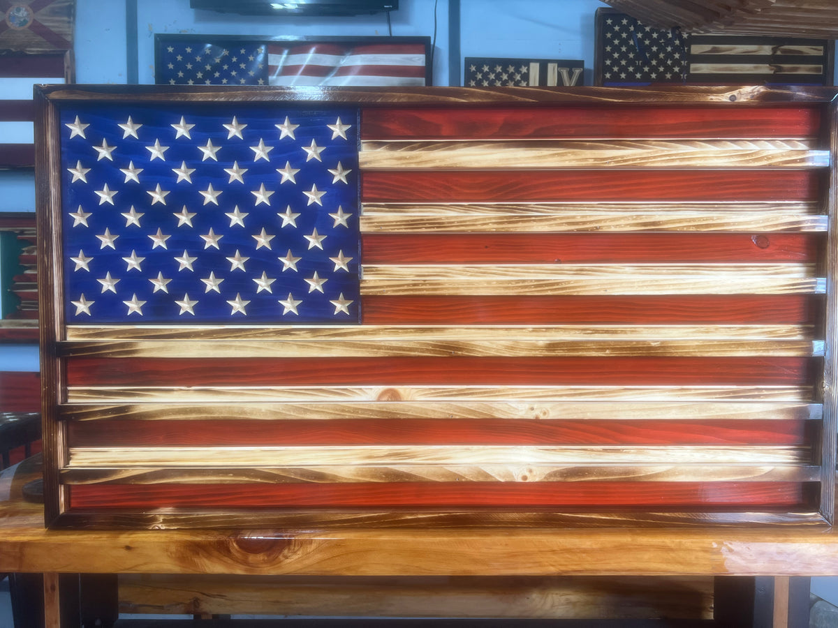 Challenge Coin Wooden Holder Display – Southern Sawdust